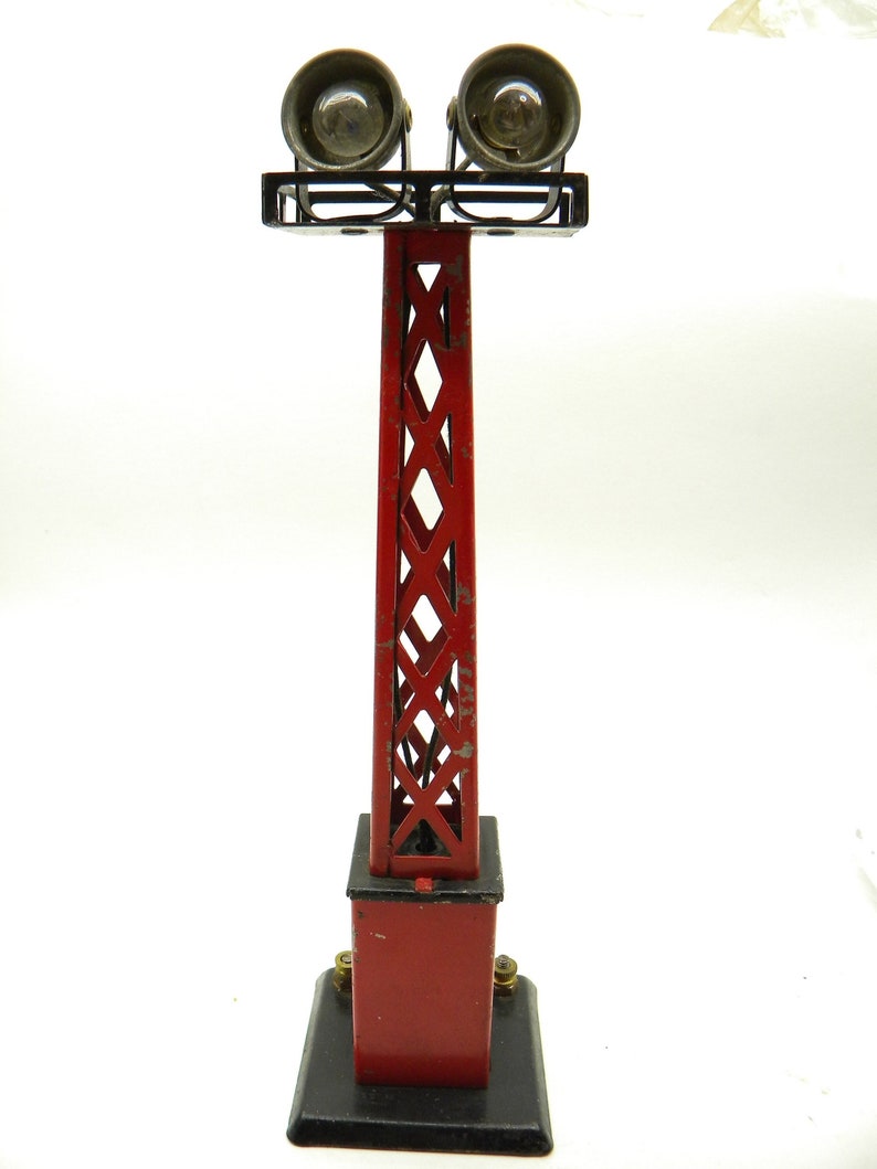 Vintage Marx 416 Floodlight Tower All Metal O Gauge - Etsy
