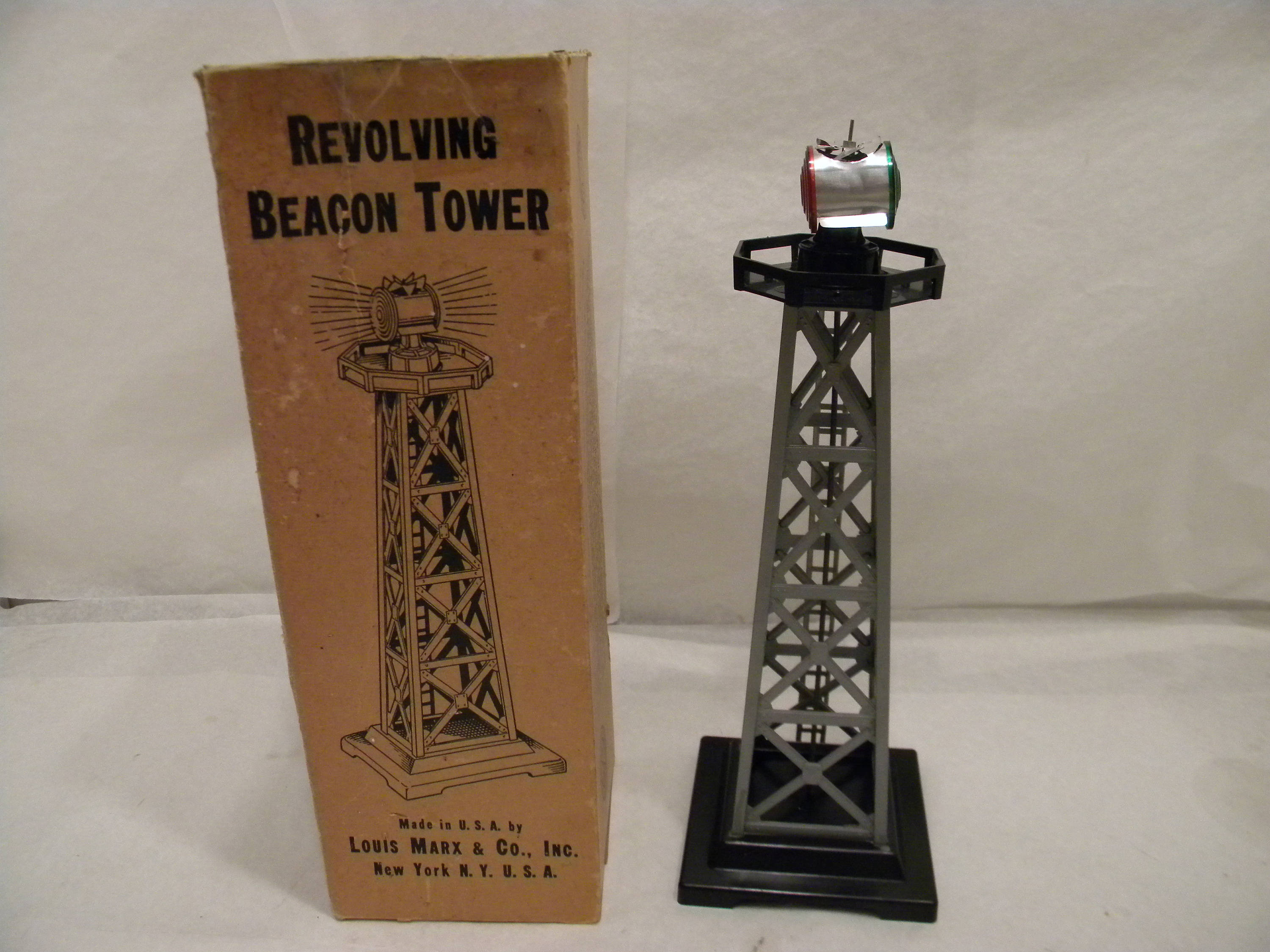 Vintage Marx 0446 Revolving Beacon Tower O Gauge | Etsy