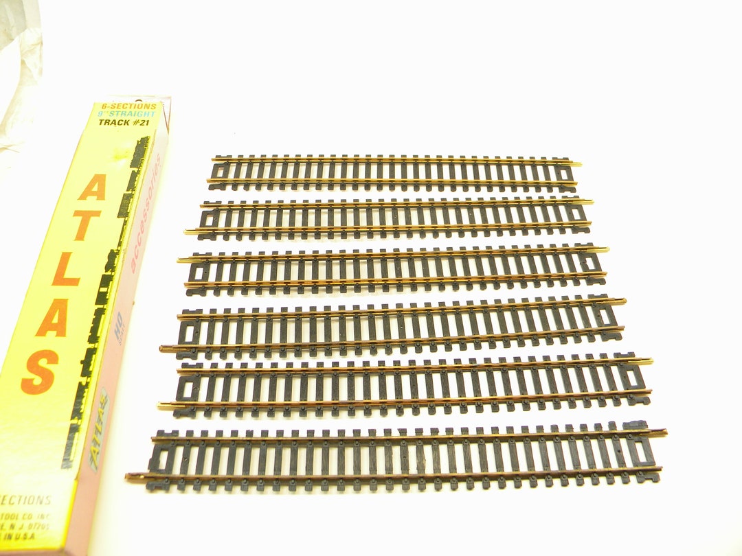 Atlas 21 HO 9 Inch Straight Track Sections - Etsy