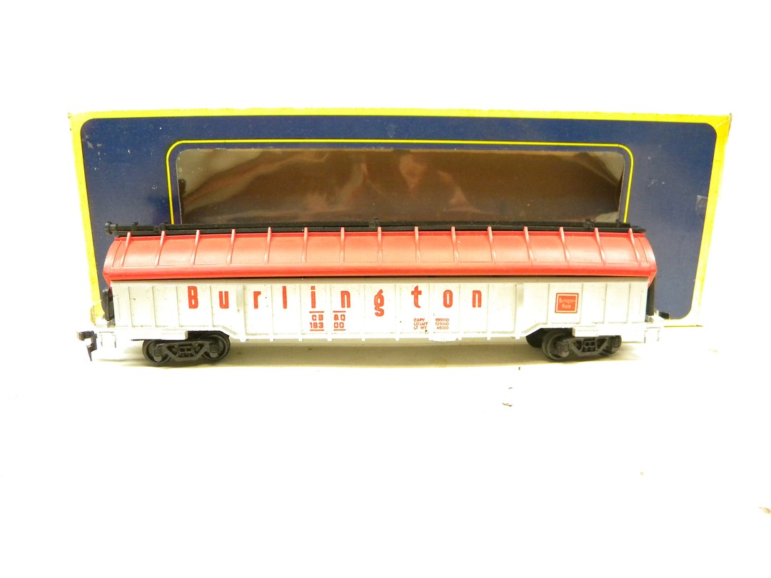 AHM HO 5204D Burlington Coil Gondola Car With Coils - Etsy