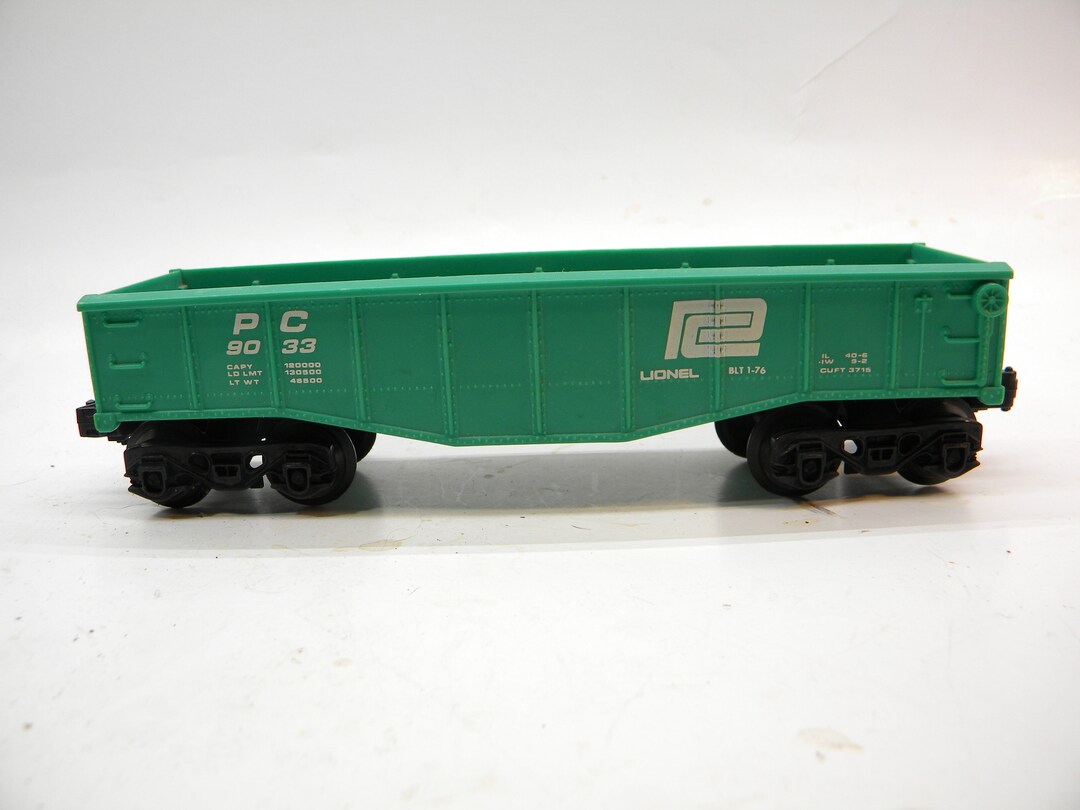 Lionel 9033 Penn Central Gondola O Gauge Train - Etsy