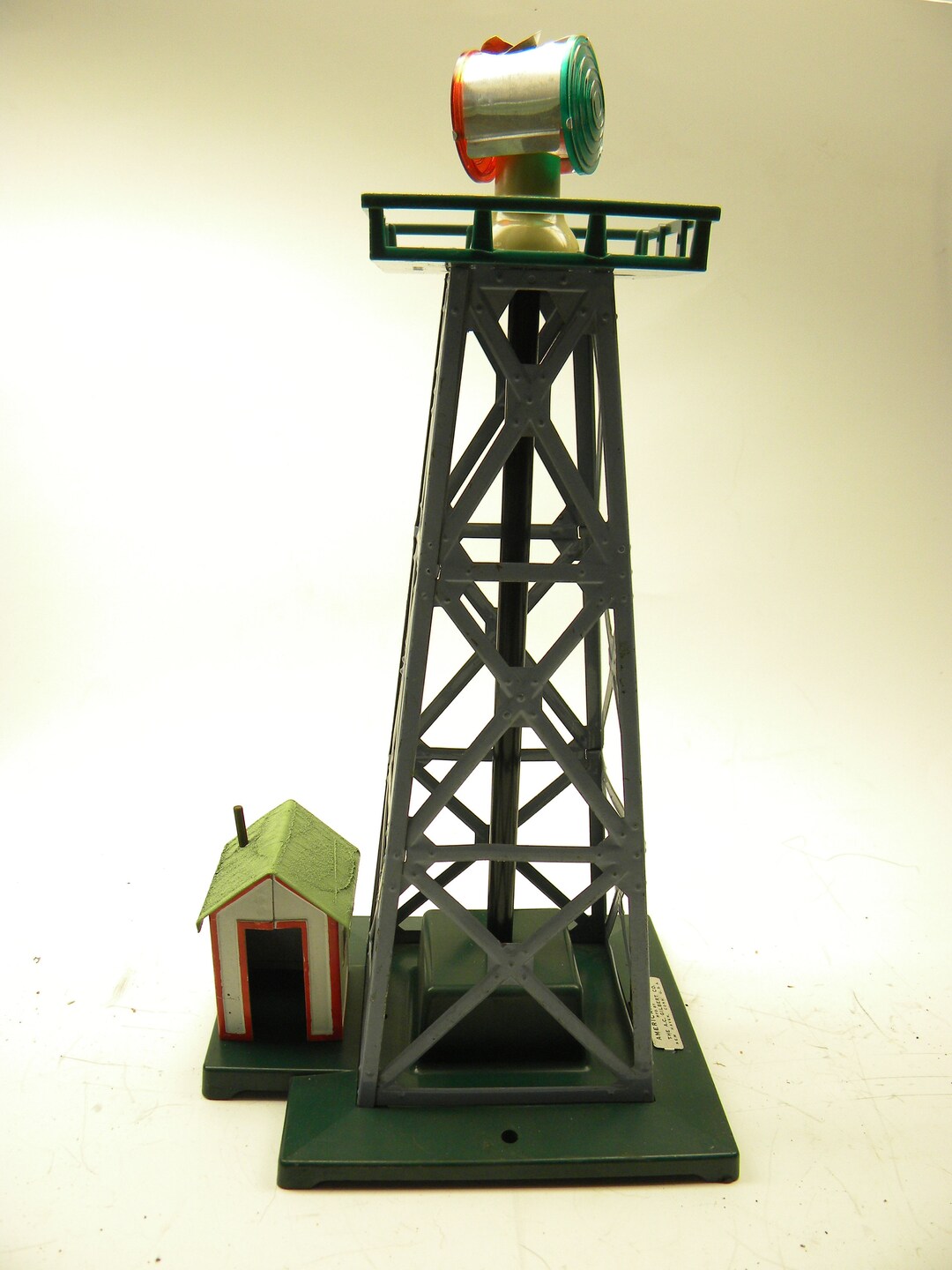 American Flyer 769A Rotating Aircraft Beacon With Metalshed 1950's S ...