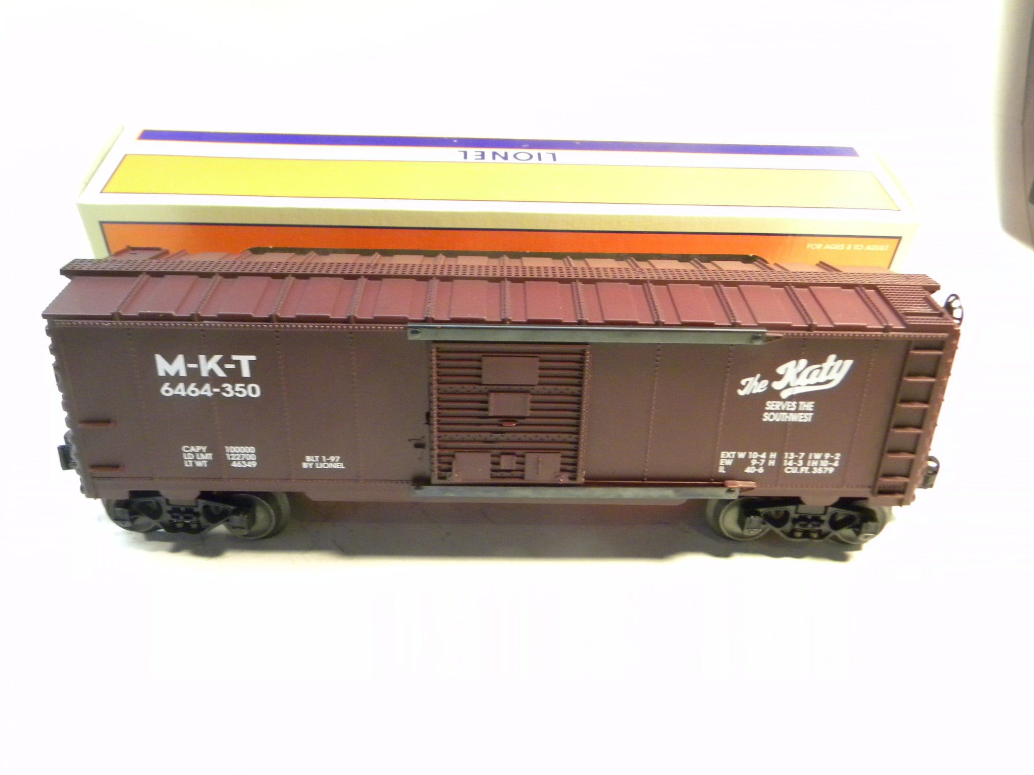 Lionel 19293 6464-350 MKT Katy Box Car O Gauge - Etsy