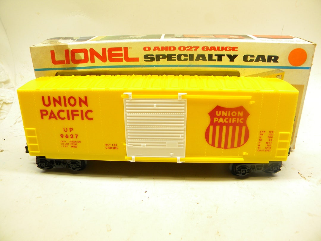 Lionel 9627 Union Pacific Hi-cube Box Car O Gauge Train - Etsy