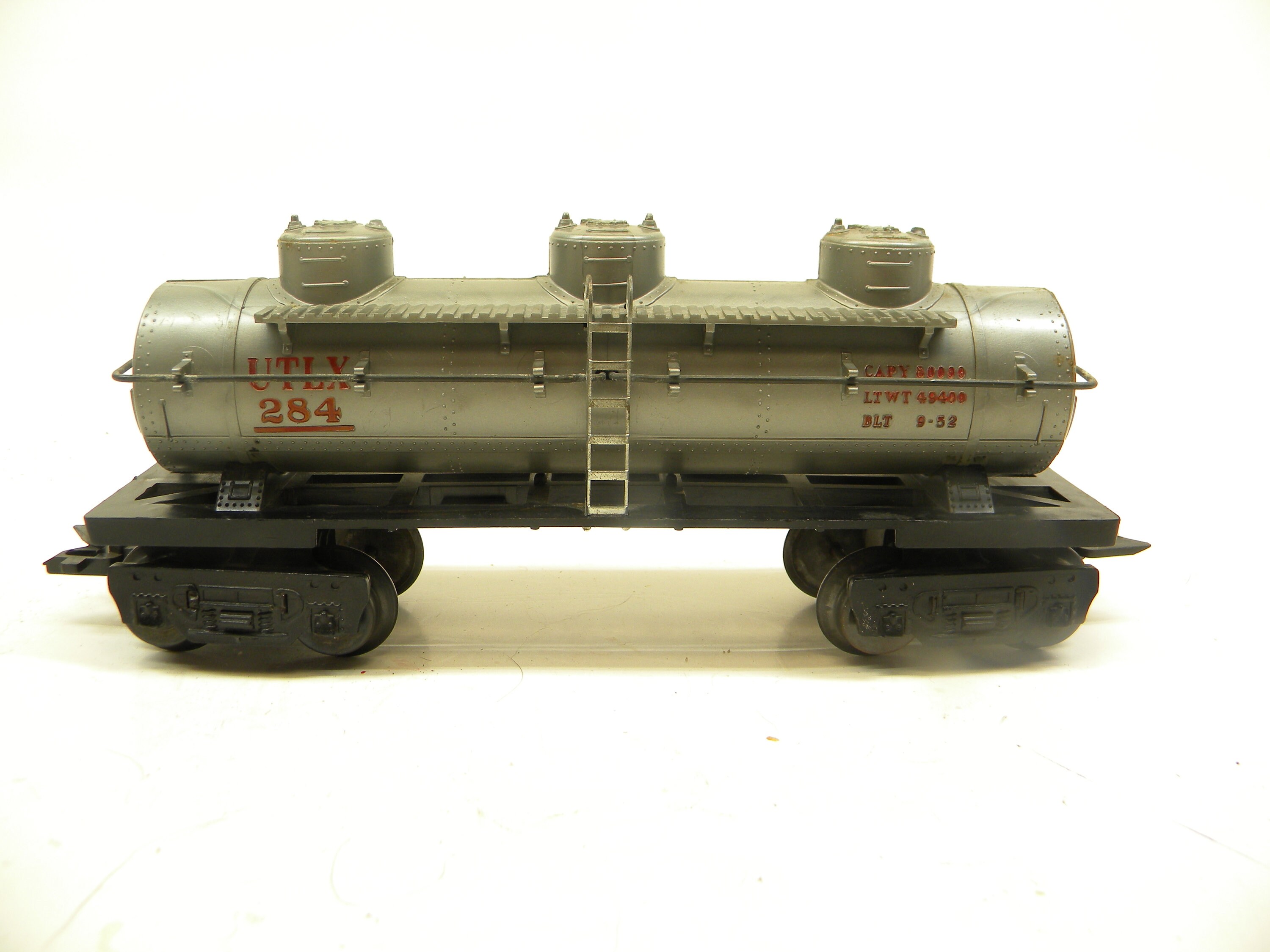 Marx 284 UTLX 3 Dome Deluxe Tank Car Original 1950's Marx O Gauge - Etsy
