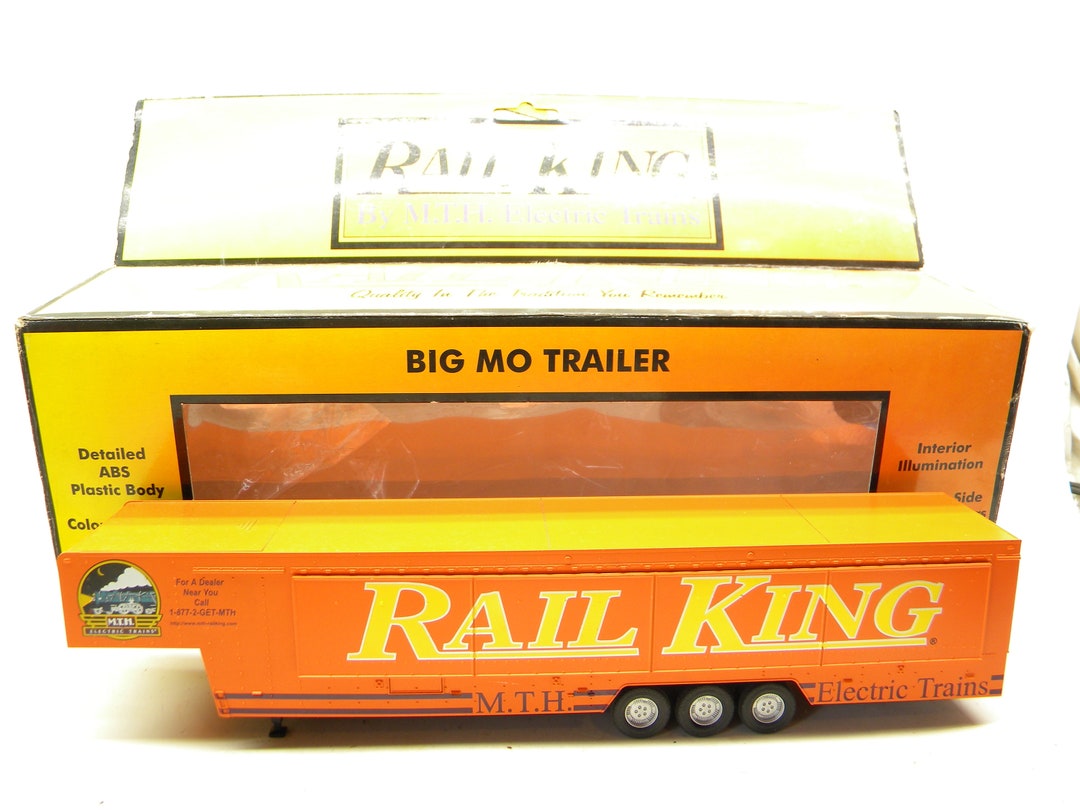 MTH 30-50004 Big Mo Vendor Trailer O Gauge Train - Etsy