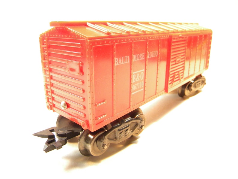 Marx 467110 B&O Box Car W/automatic Tilt Couplers O Gauge - Etsy