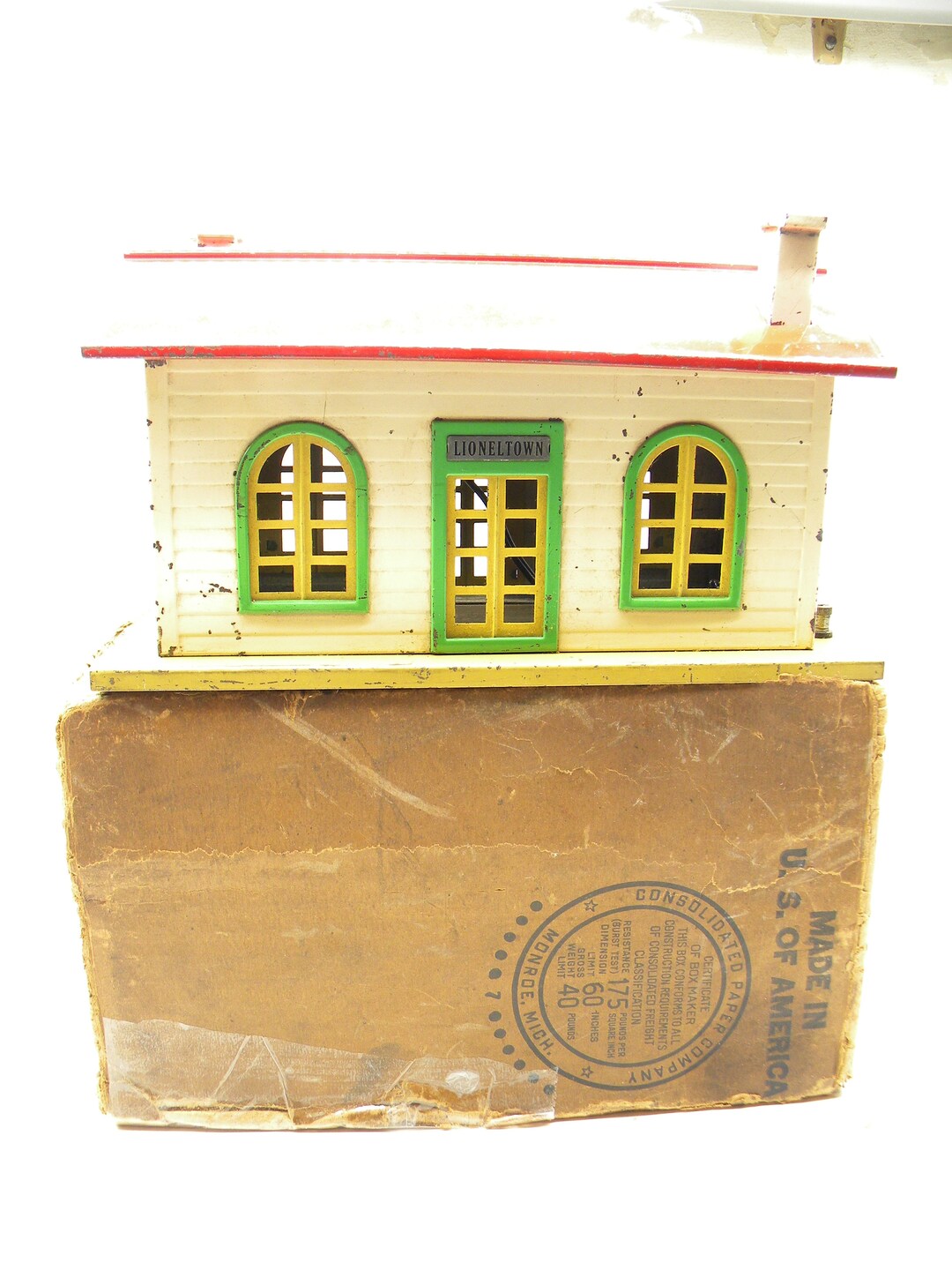 Vintage Lionel 137 Station With Automatic Train Control 1937-1942 O ...
