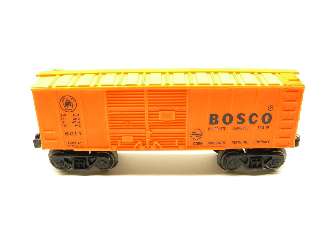 Lionel 6014 Pennsylvania Bosco Box Car Orange Version 1958 O Gauge - Etsy