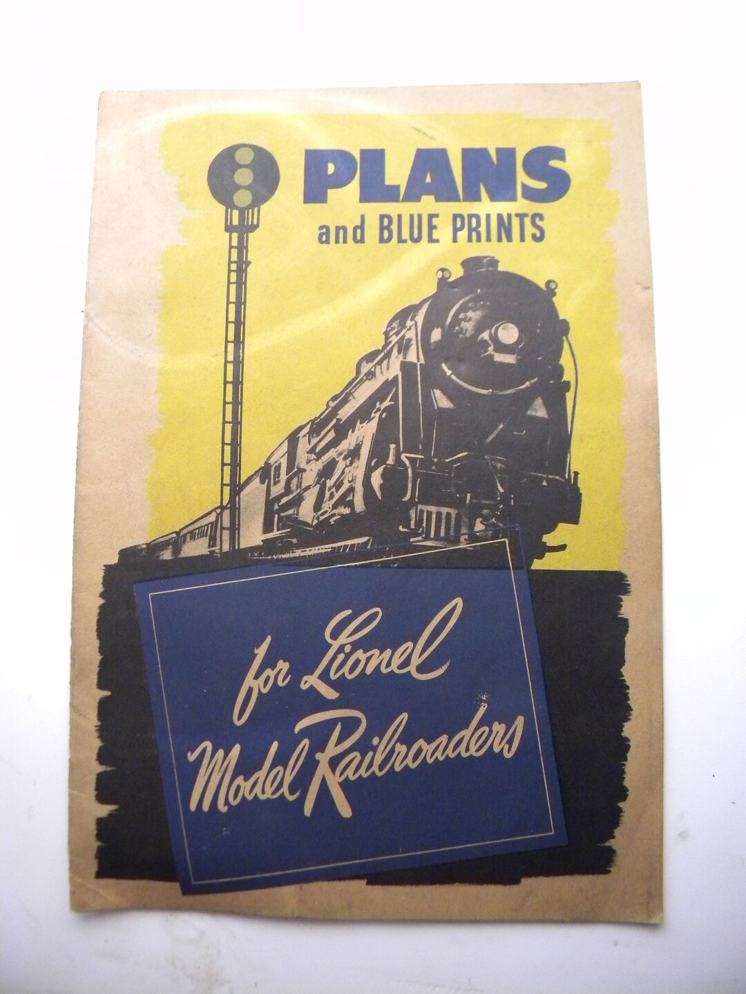 1945 Lionel Plans and Blueprints Promo Original - Etsy