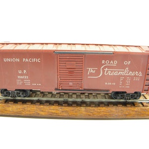 Vintage Penn Line HO 106132 Union Pacific Streamliners 40 Foot Box Car ...