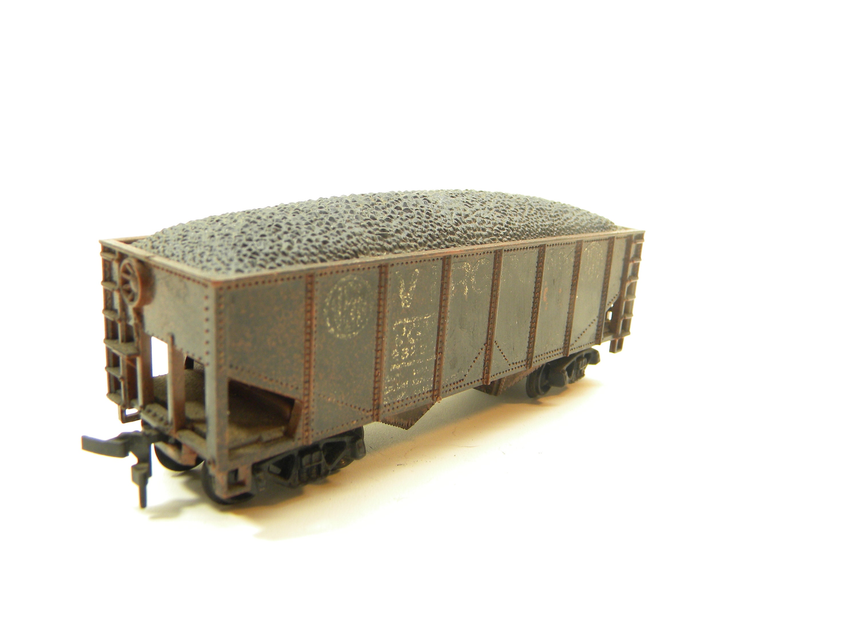 Vintage Marx HO 28233 Virginian Hopper Car With Coal Load 1958 ...