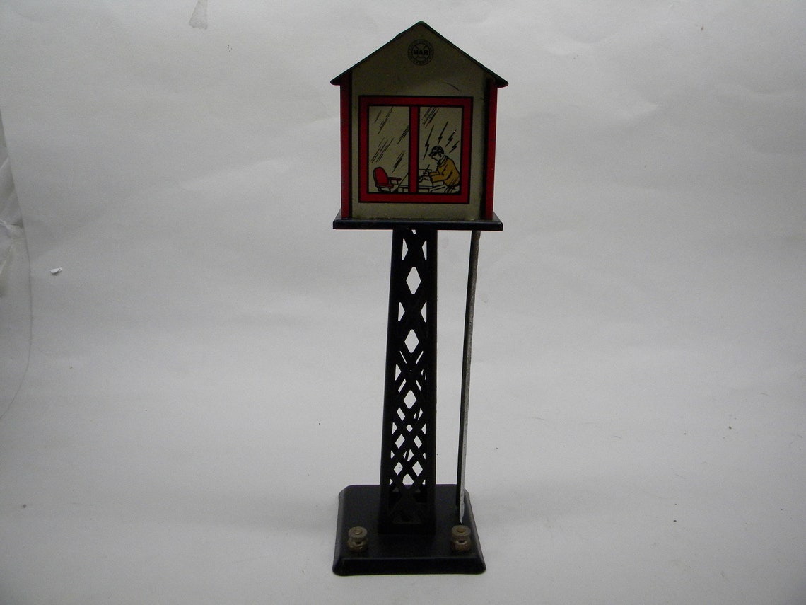 Vintage Marx 413A Switchman Tower All Metal O Gauge - Etsy