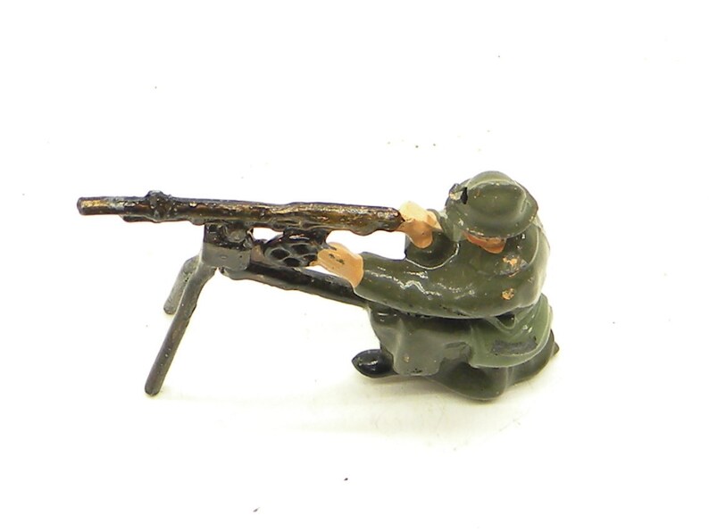 Britains WW1 Machine Gunner 1950's Die-cast Metal - Etsy