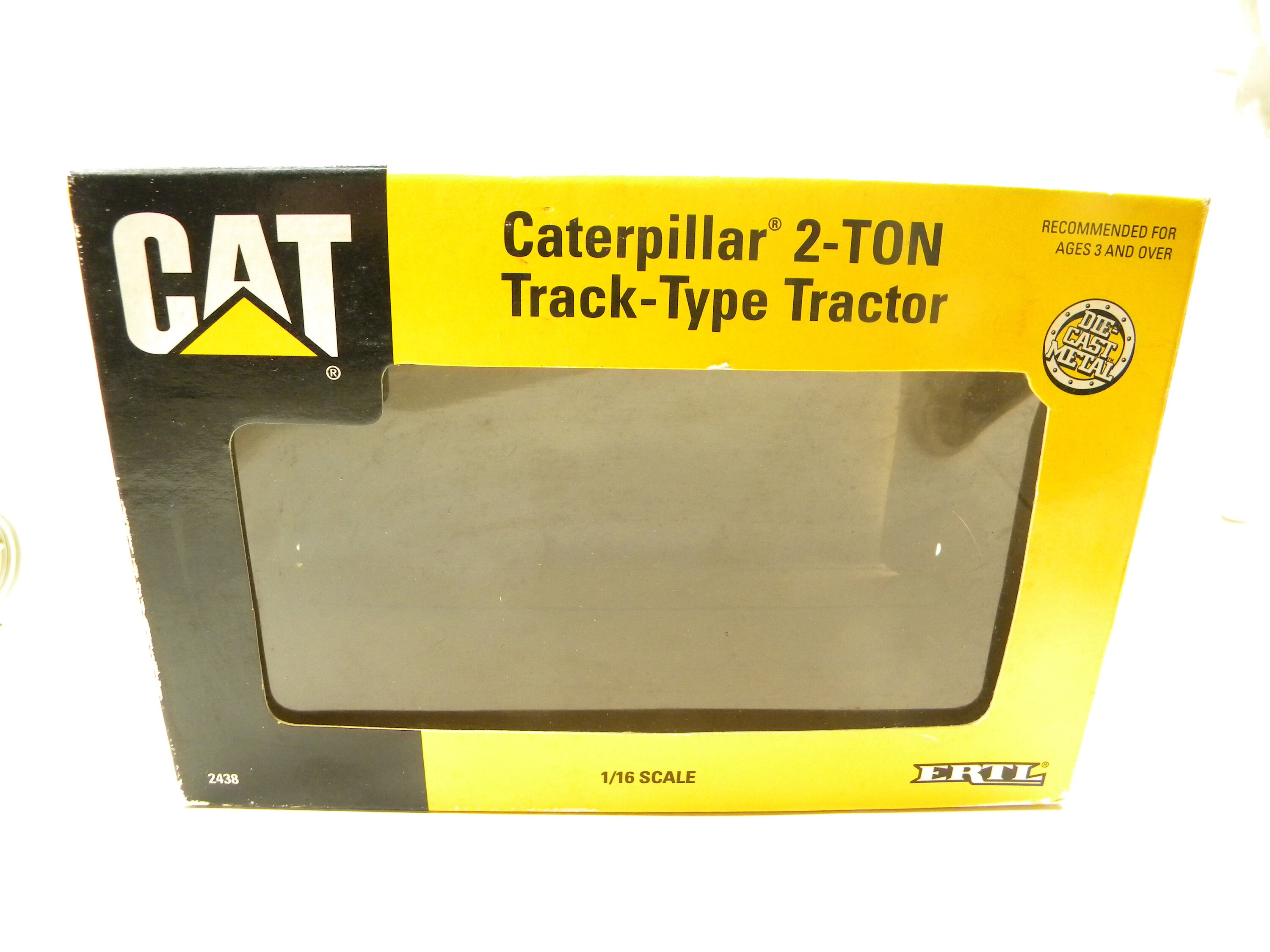 Ertl 2438 Caterpillar Holt 1928 2 Ton Track Type Tractor 1:16 Scale Die ...