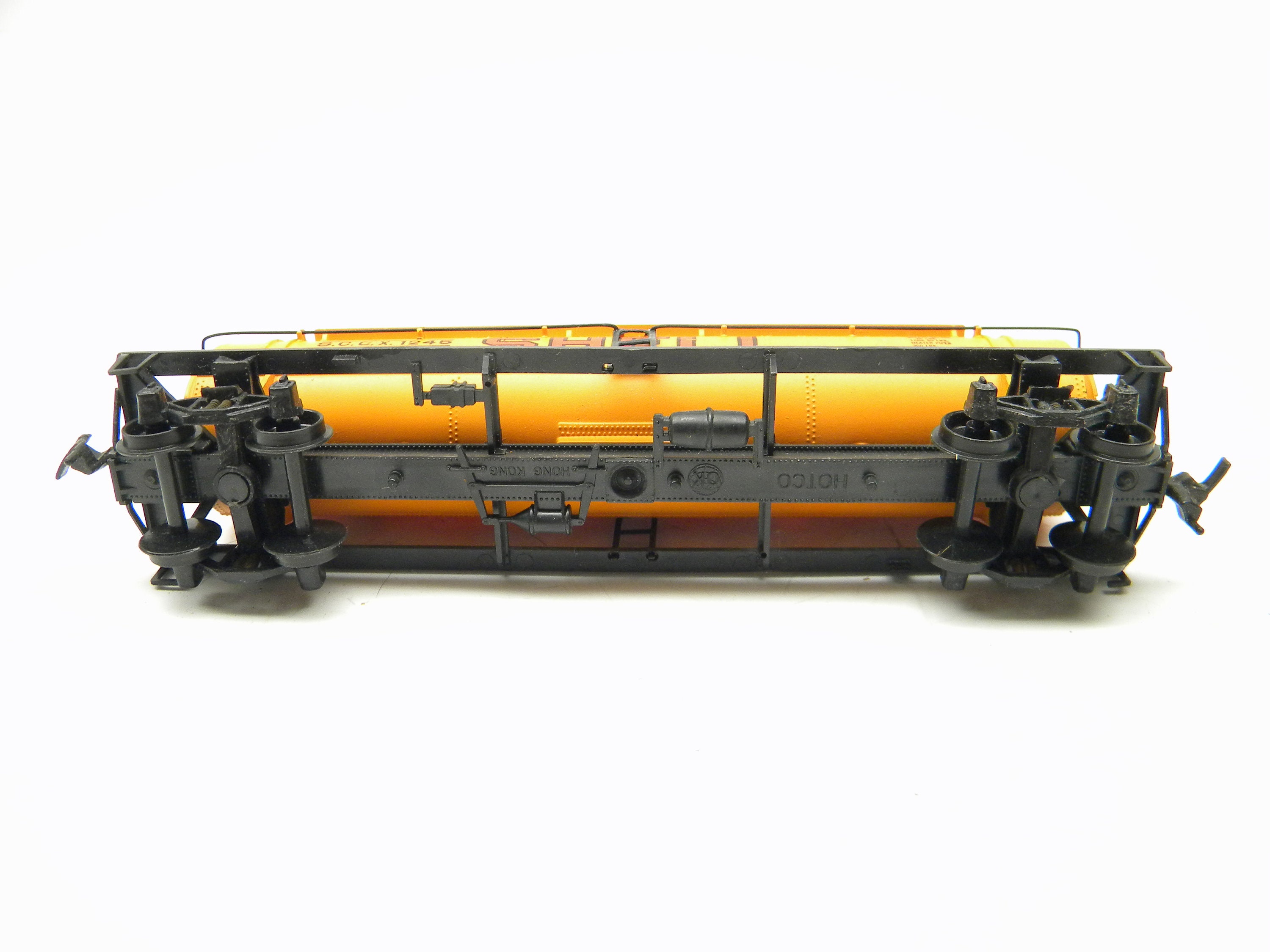 Miniature Toys Toys & Games HO Scale Shell Oil 3 Dome Tank Car #1245 by ...