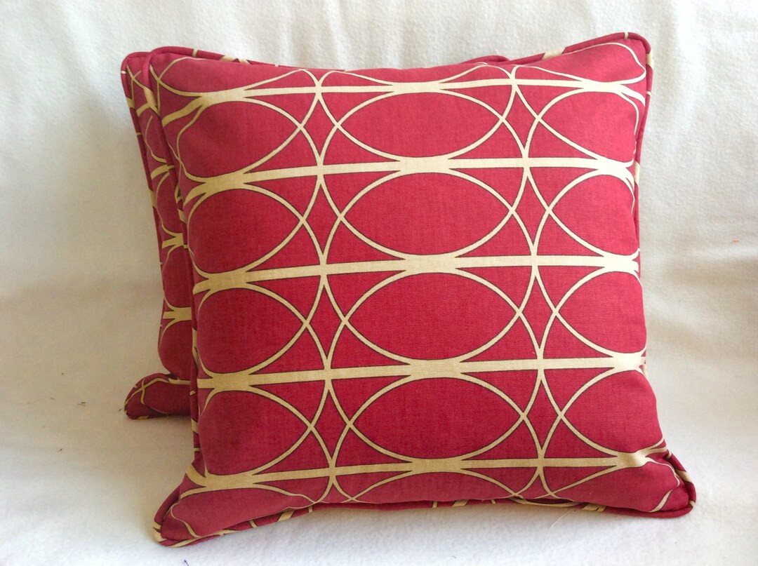 Geometric Designer Pillow Cover Set Richloom Modern Design - Etsy