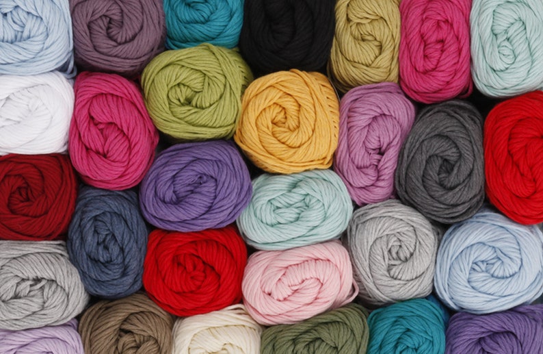 DROPS Cotton Light Un fil de coton frais pour lété Fil de - Etsy France