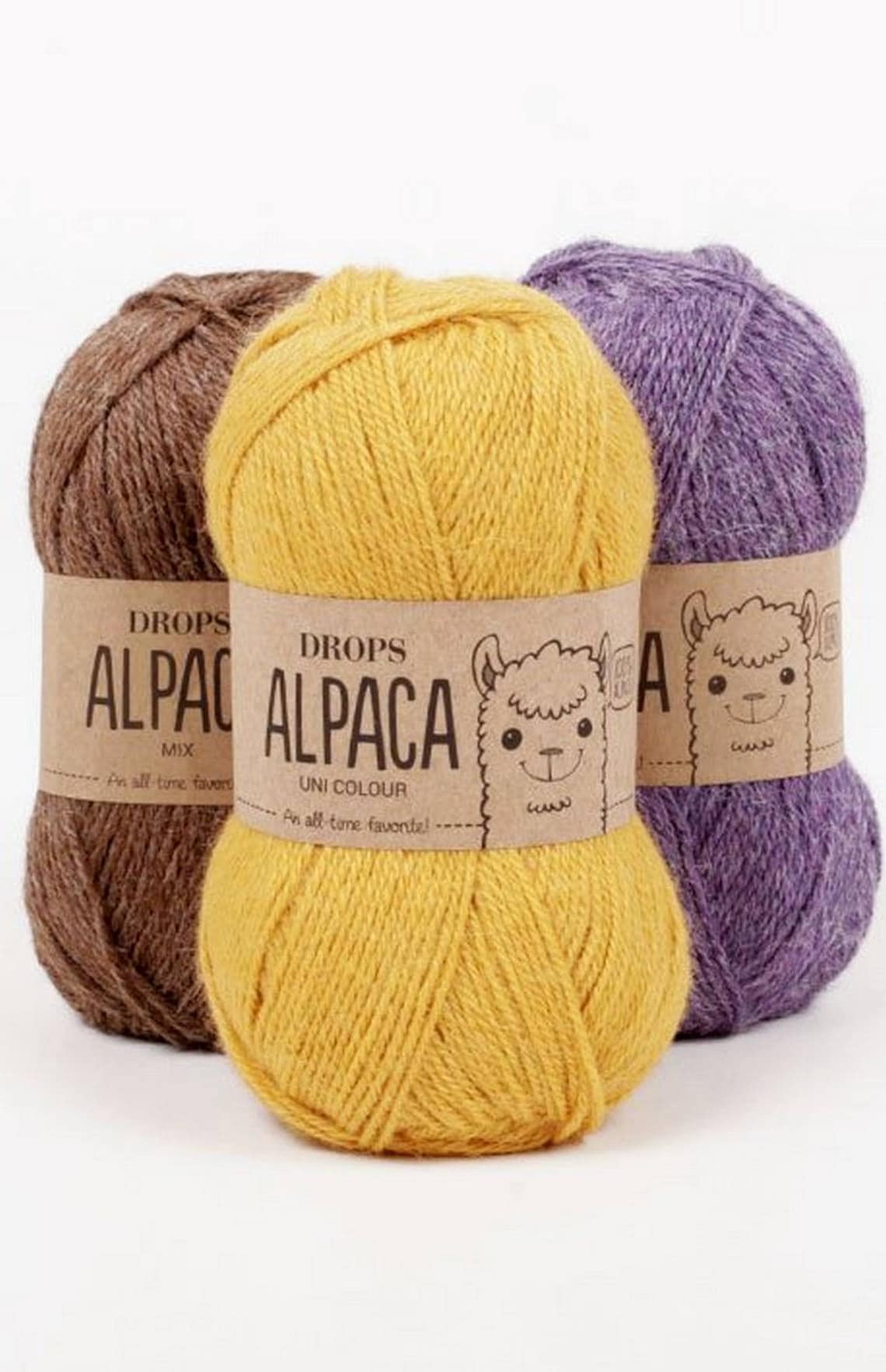 DROPS Flora 65% Laine 35 Alpaca YARNS DROPS Flora : 50 g | Etsy
