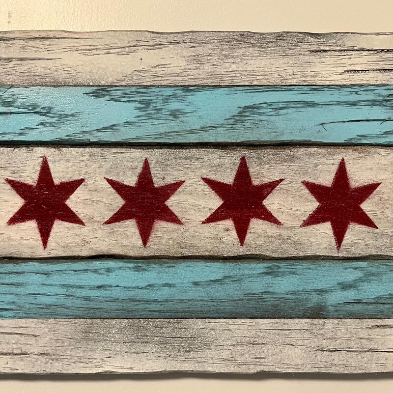 Chicago Flag - Etsy