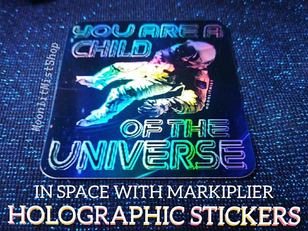 In Space With Markiplier HOLOGRAPHIC Stickers You Are a - Etsy