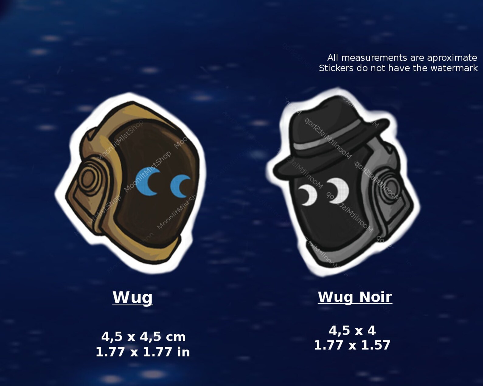 In Space With Markiplier Wug Stickers - Etsy