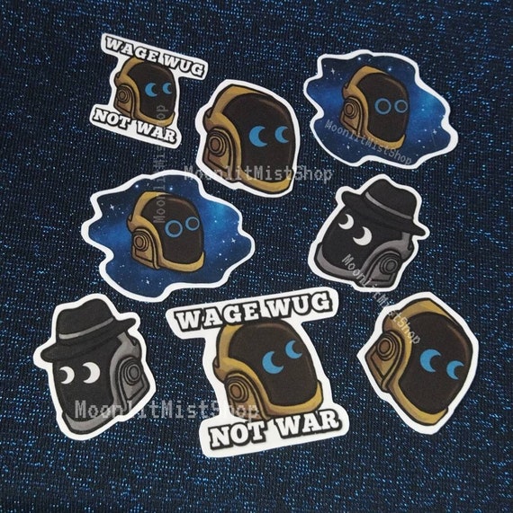 In Space With Markiplier Wug Stickers - Etsy