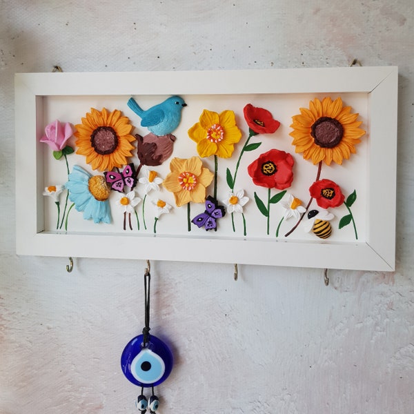 Wall Key Holder - Etsy