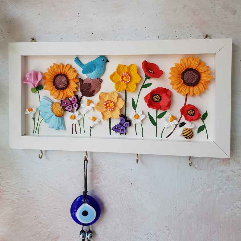 Wall Key Holder - Etsy
