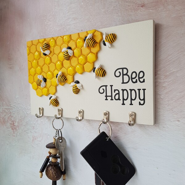 Wall Mount Key Holder - Etsy