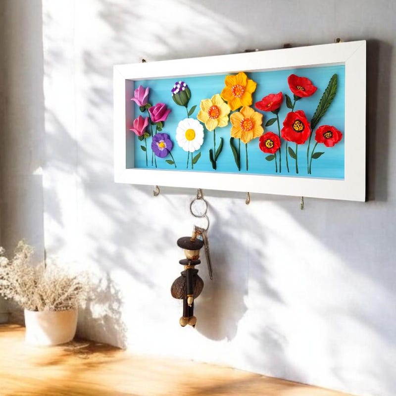 Wall Key Holder - Etsy