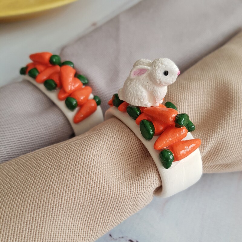 Spring Napkin Rings - Etsy