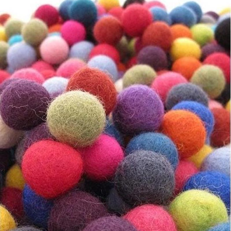 Wool Felt Balls - Etsy