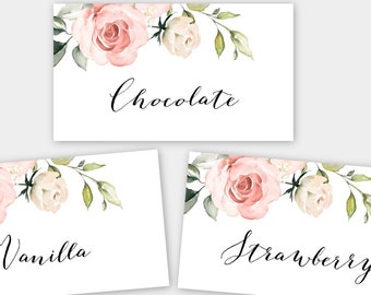 Dessert table labels | Etsy