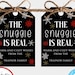 The Snuggle is Real Gift Tag Template, Warm and Cozy Holiday Gift Tags ...