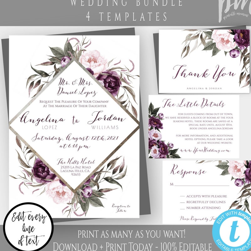 Invitation Kit - Etsy