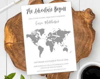 Farewell Celebration Invitation Template, Going Away Party, Moving ...