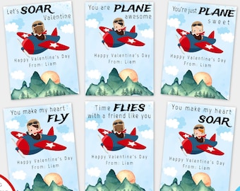 Pilot Valentine Card - Etsy