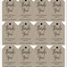 Rustic Wedding Favor Thank You Tags Template Printable Thank | Etsy