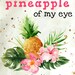 Pineapple Valentines Cards for Kids, Tropical Valentines Cards for ...
