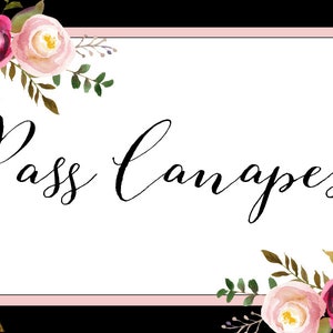 Paris Buffet Food Label Card Template, Eiffel Tower Tent Fold Food ...