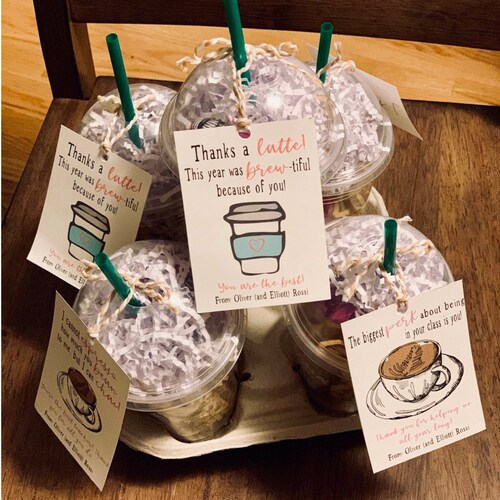 End of the Year Teacher Gift Tag Template Appreciation Gift - Etsy