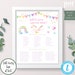 What's Your Unicorn Name Birthday Activity Sign Template 8 X 10 ...