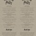 Mr & Mrs Wedding Program Template, 1/2 Page Printable Program, Instant ...