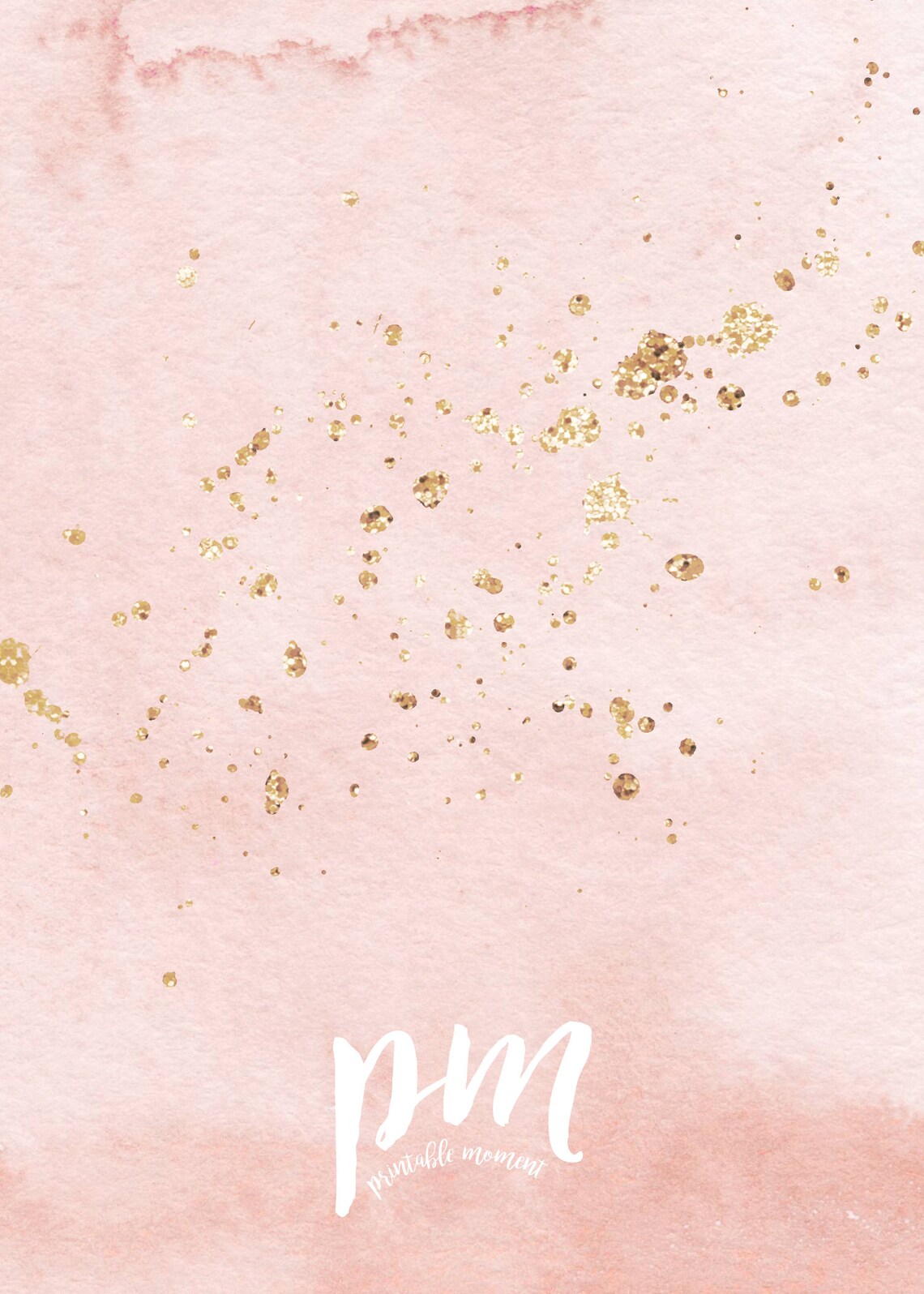 Editable Pink Christening Invitation Template for Girl, Greenery ...
