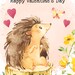 Woodland Animal Valentines Day Card Template, Forest Animal Valentines ...