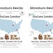 USA Map Invitation Template, Adventure Awaits Going Away Party Invite ...