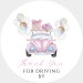 Drive by Baby Shower Favor Tag Template Set Editable - Etsy