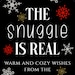 The Snuggle is Real Gift Tag Template, Warm and Cozy Holiday Gift Tags ...