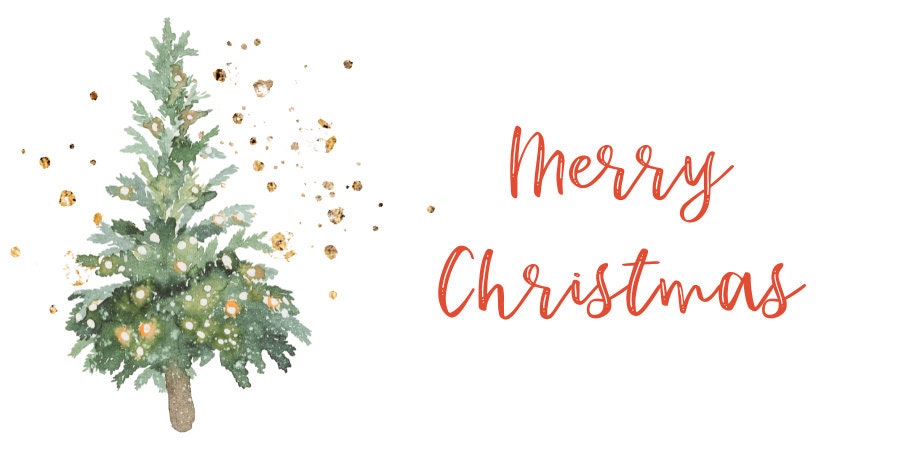 Merry Christmas Treat Topper Template Editable Christmas | Etsy